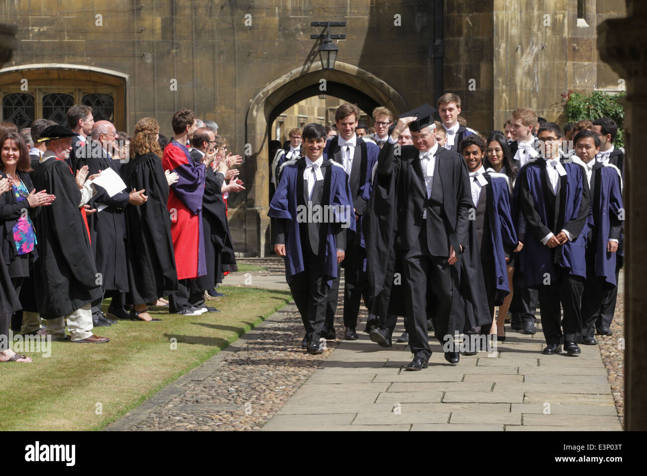 Cambridge college dons hi-res stock photography and images - Alamy