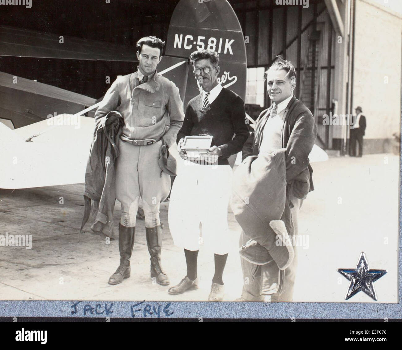 This image from the Luqueer Album captures key moments of Jack Frye and ...