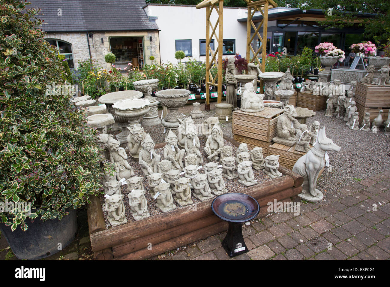 Beetham Nurseries garden centre Stock Photo - Alamy