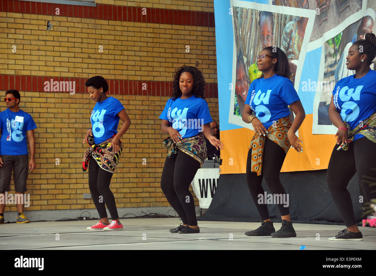 Images from the World Partnership charity walk in London, Ontario Stock ...