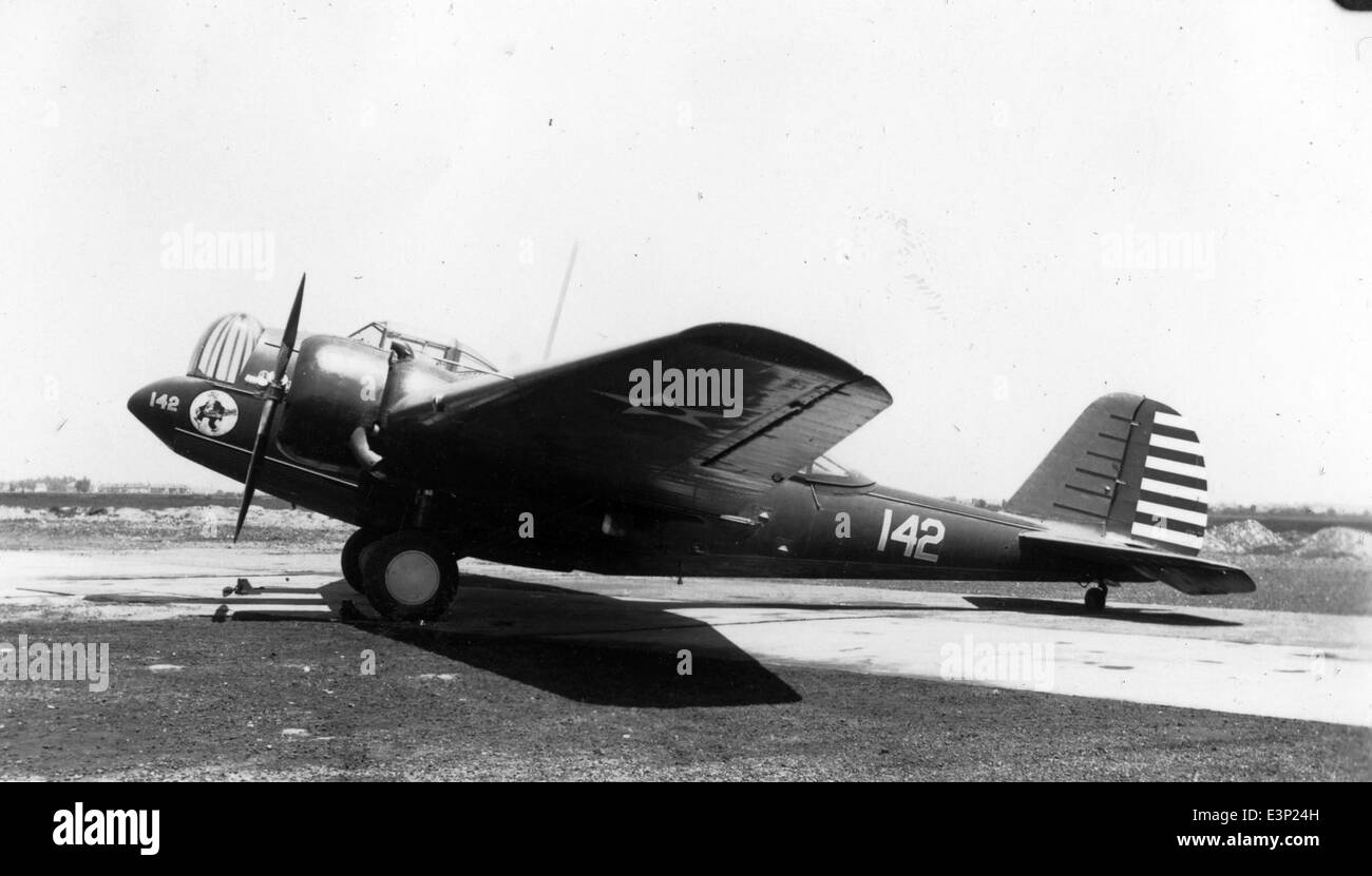 The Martin B-10B was a U.S. Army Air Corps bomber used in the 1930s ...