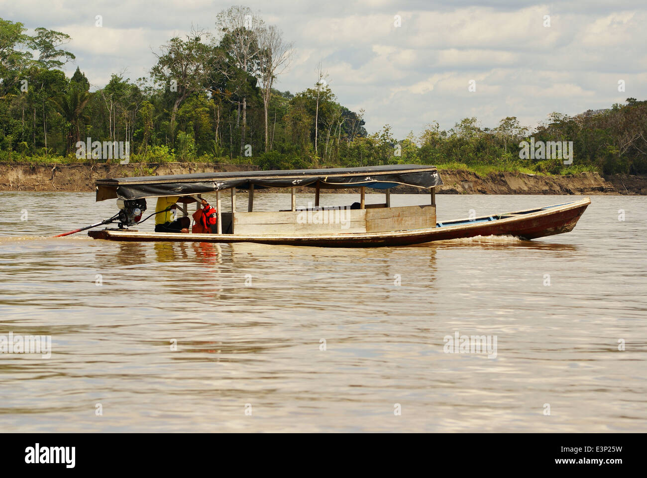 Amazon river expedition boat hi-res stock photography and images - Alamy