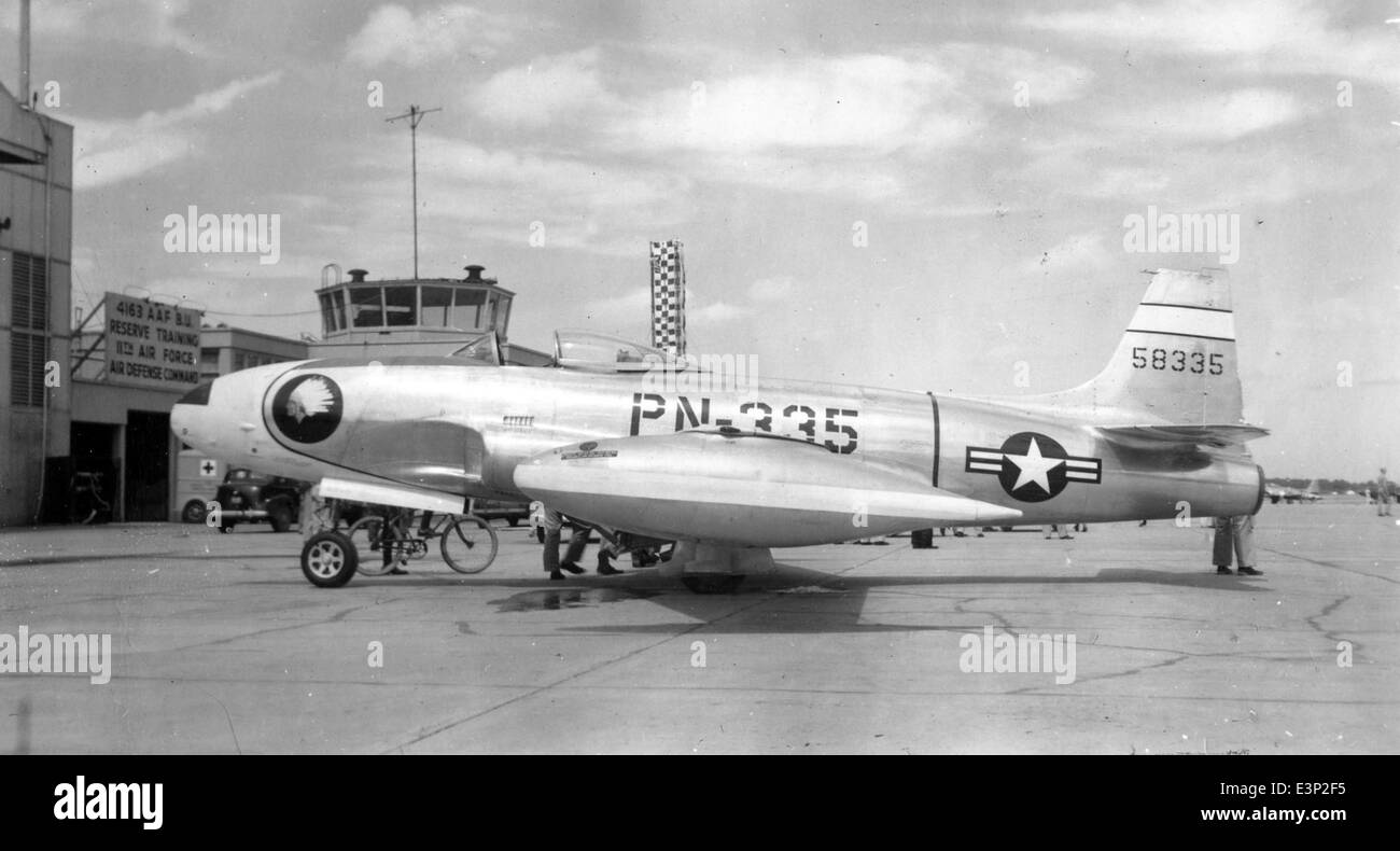 The Lockheed P-80A Shooting Star was the first U.S. jet fighter to see ...