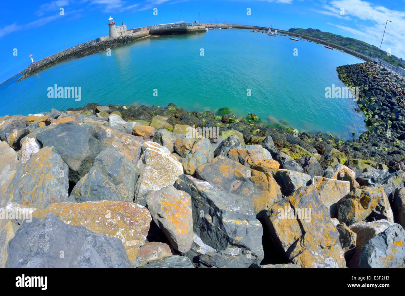 Howth lighthouse in county Dublin, Ireland Stock Photo - Alamy