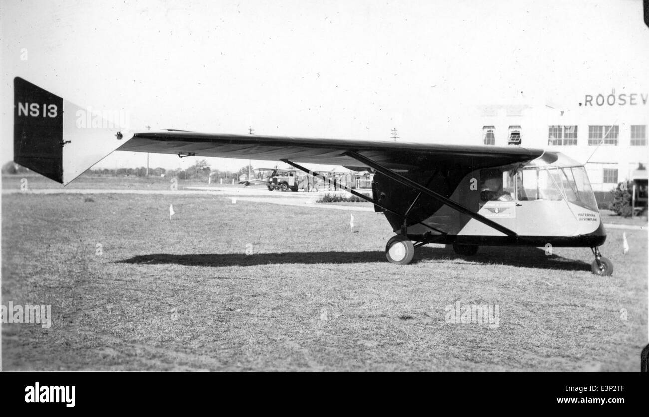 The Waterman W-4 Arrowplane, with serial number AL61A-488 and ...