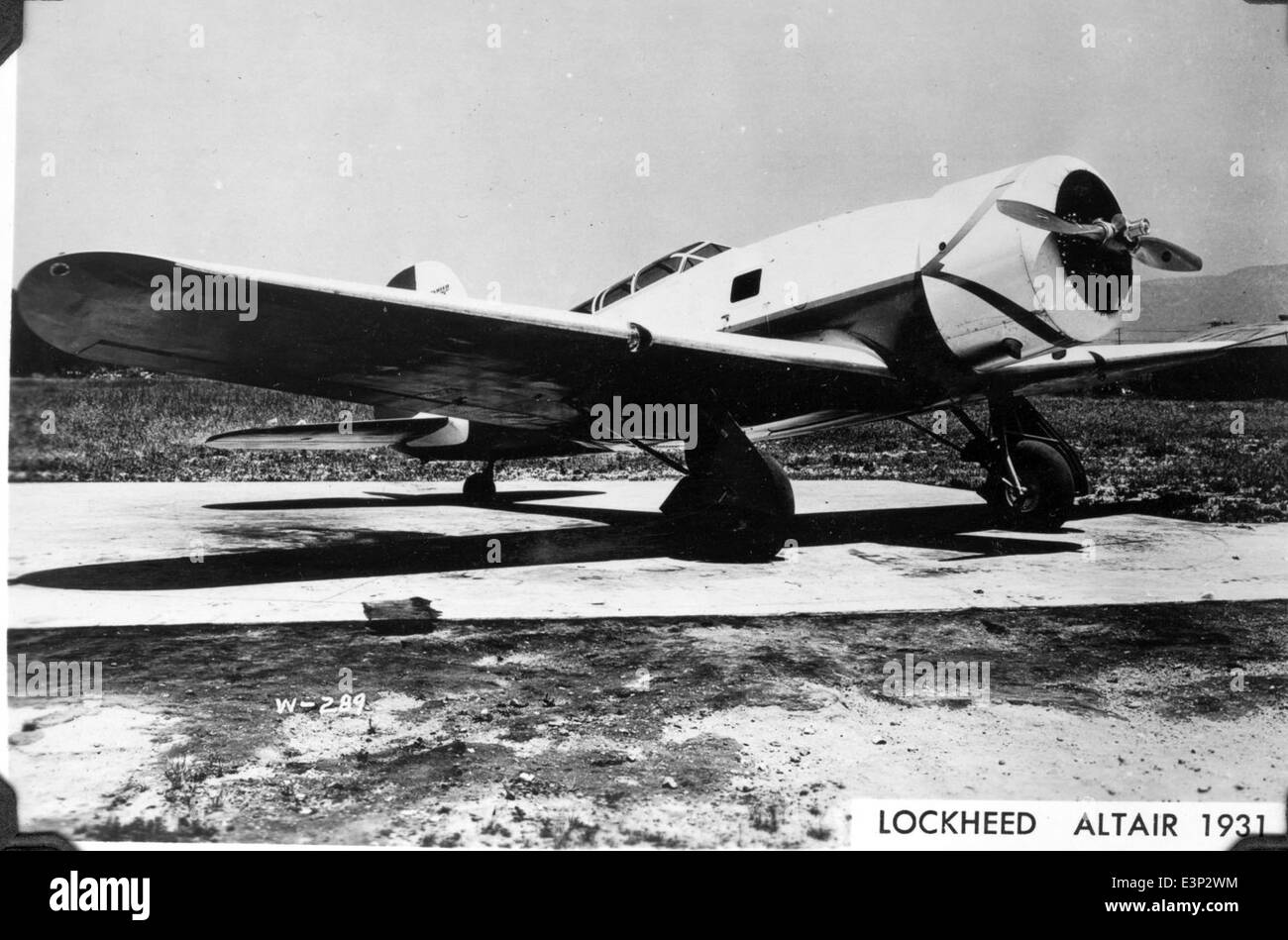The Lockheed Altair, a long-range, high-speed aircraft, was developed ...
