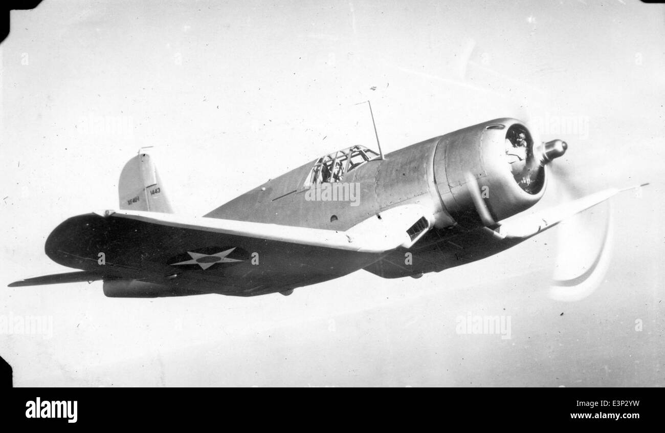The Vought XF4U-1 Corsair, one of the most famous American fighter ...