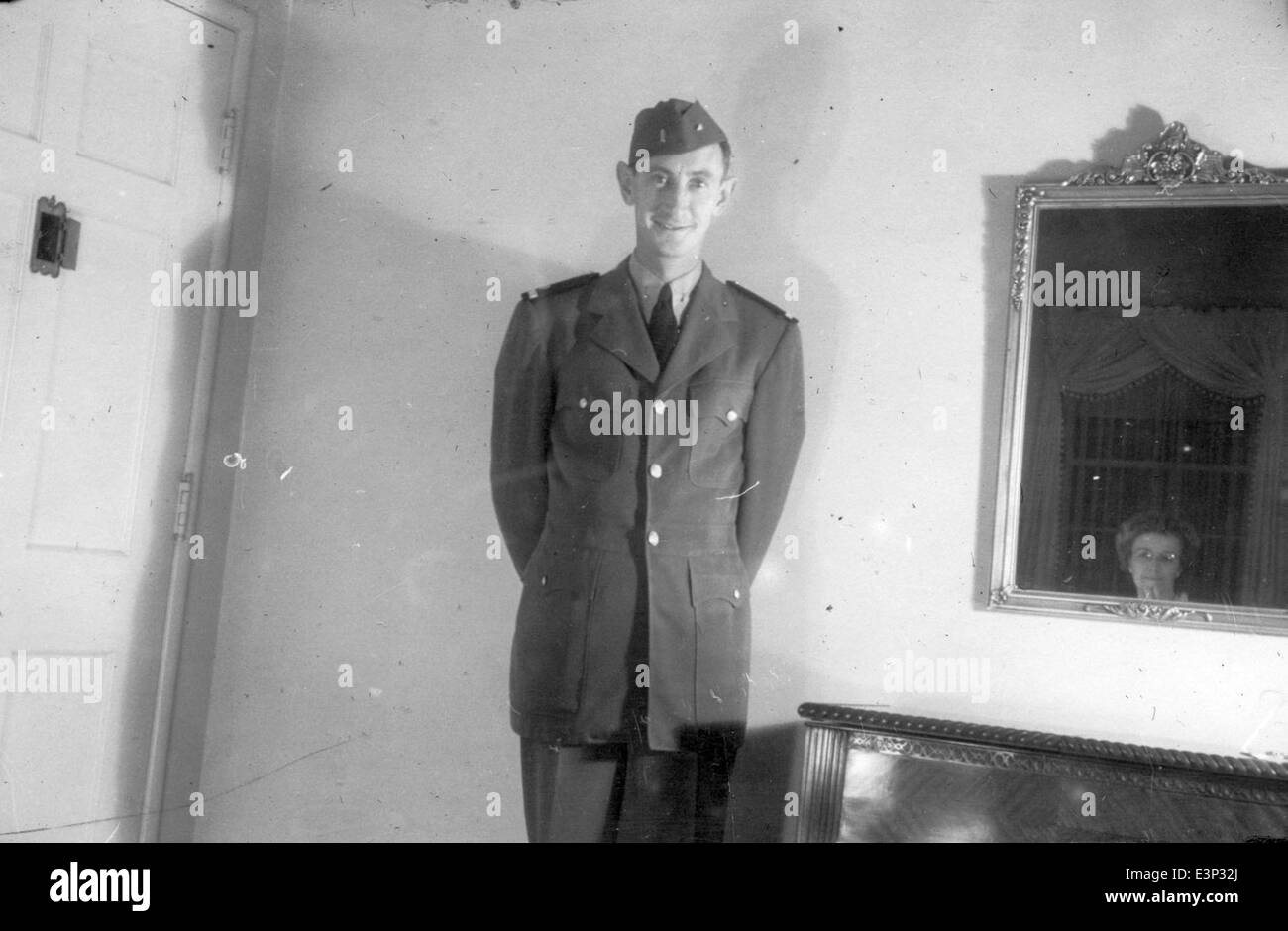 This photograph from 1945 shows Lewis M. Lowry, an influential figure ...