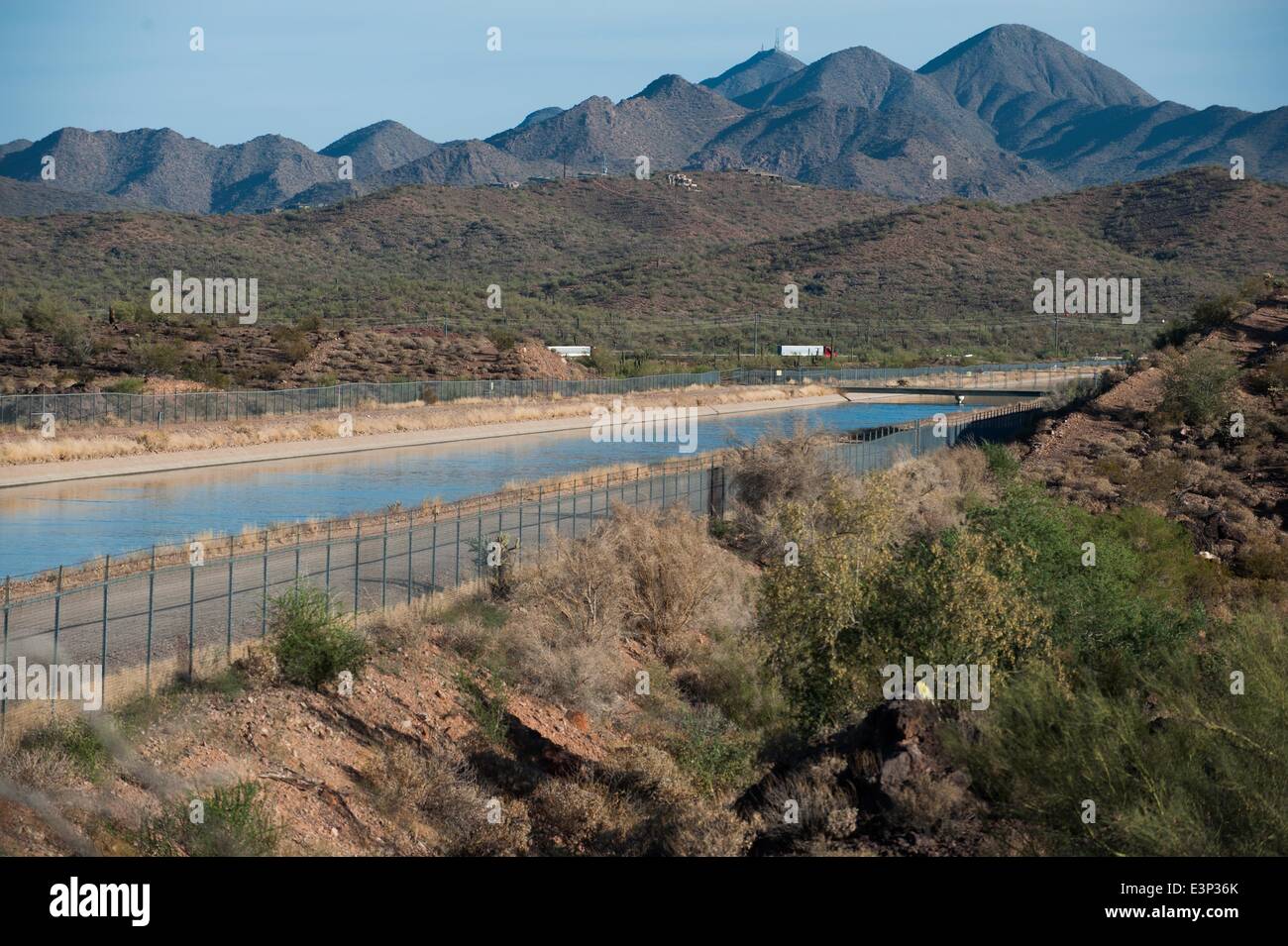 Central arizona project canal hi-res stock photography and images - Alamy