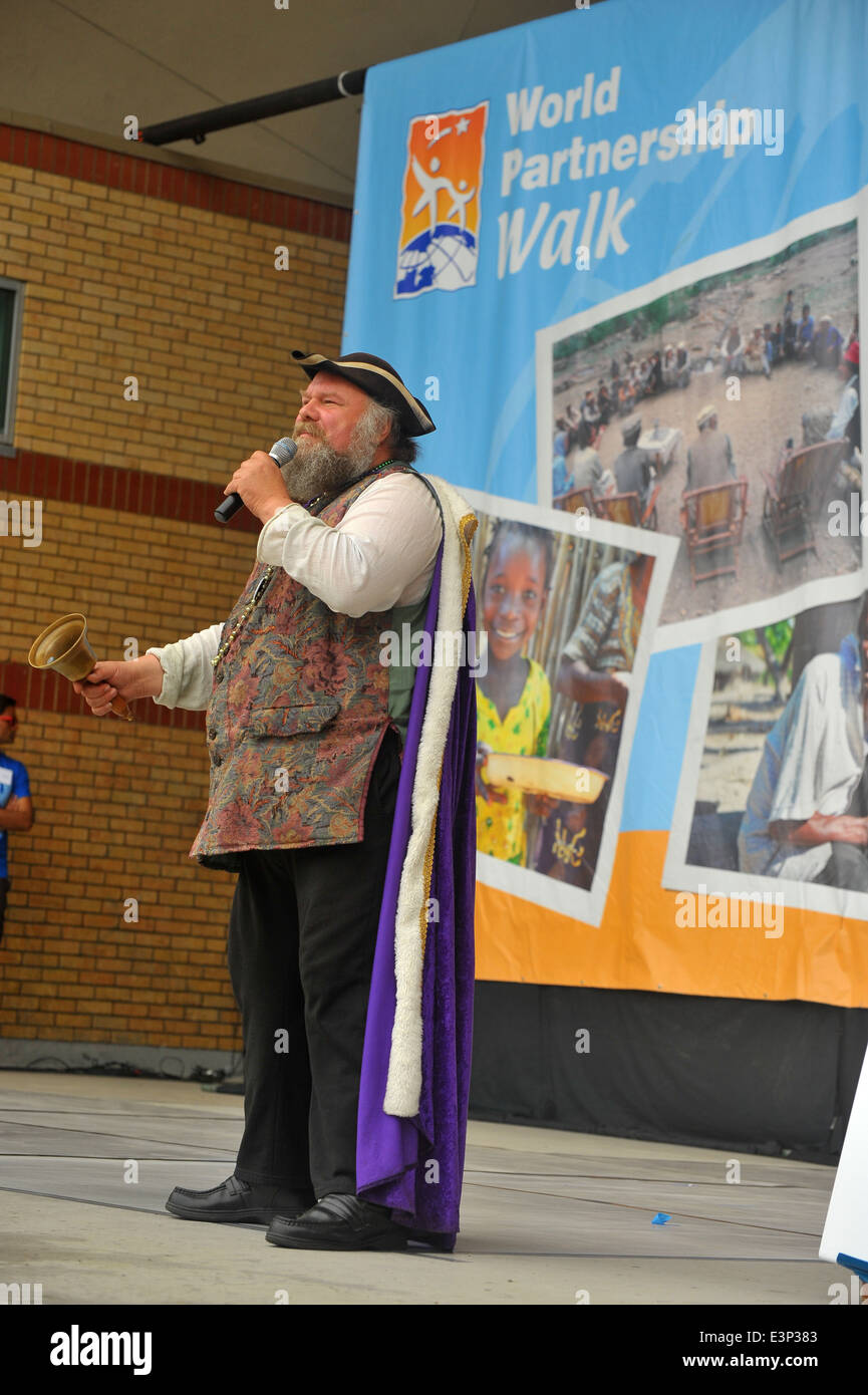 Images from the World Partnership charity walk in London, Ontario Stock ...