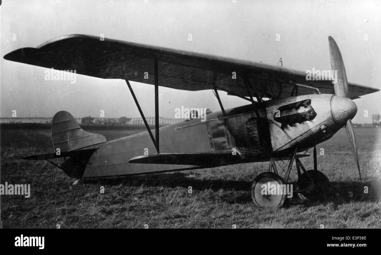 The Fokker D.13, a World War I-era aircraft, was part of the German ...