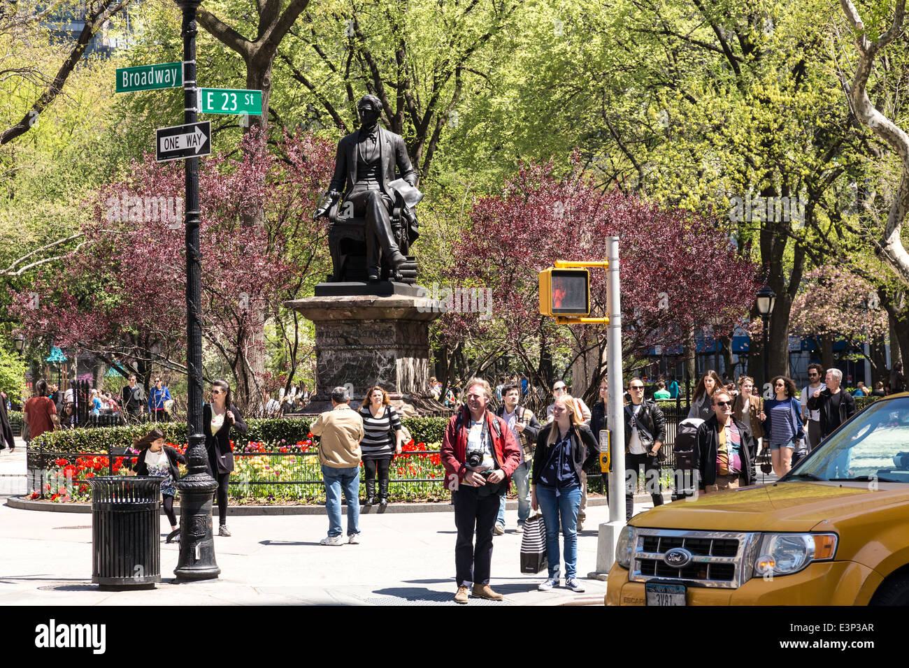 William Henry Seward Sr. Statue, Madison Square Park at 23nd Street and ...
