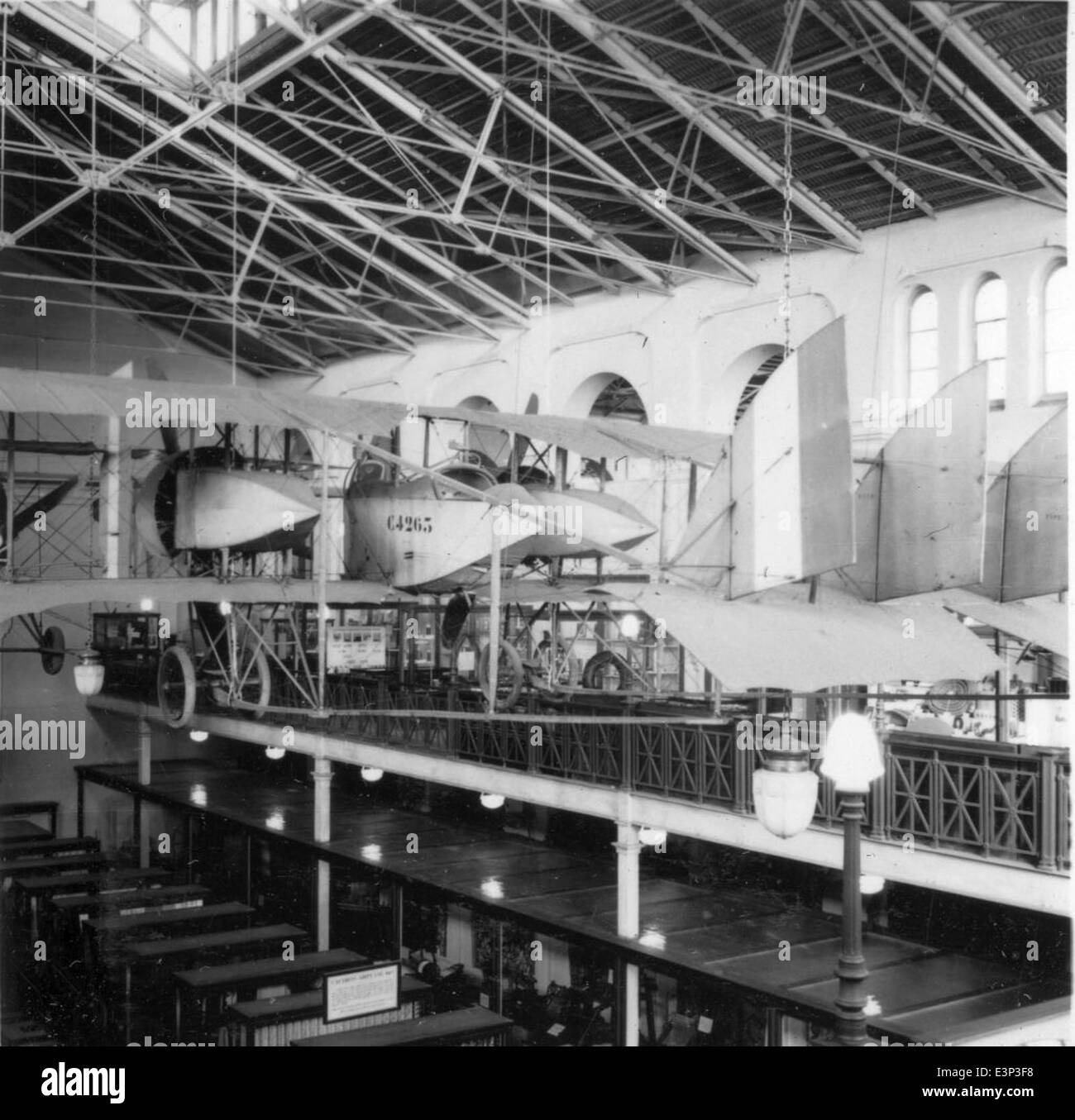 The Caudron G.4, displayed at the Smithsonian Institution’s Aviation ...