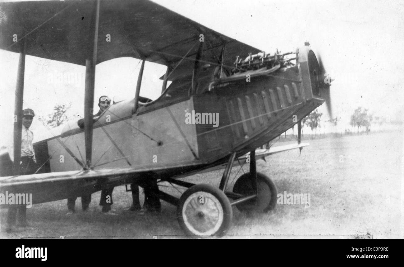 The Curtiss JN-4, also known as the 'Jenny,' was a biplane used by the ...