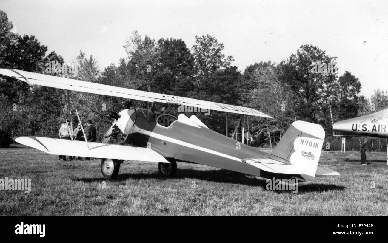 This historical photo depicts the Granville A-352, an aircraft with ...