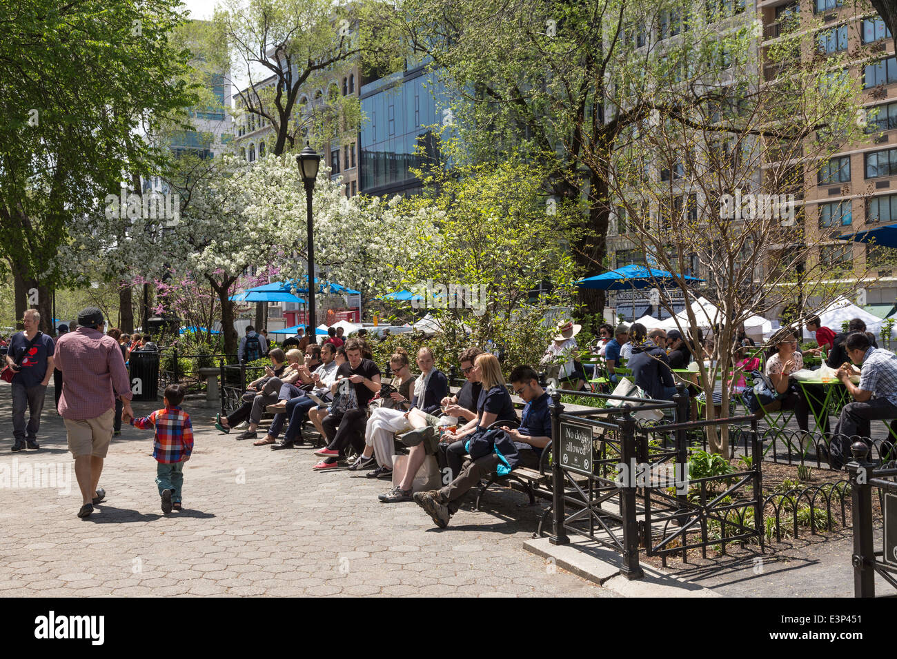 Union Square Park, Public Space, NYC Stock Photo - Alamy