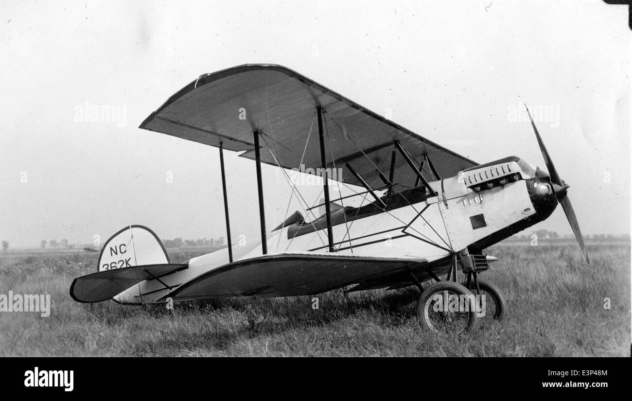 This image shows the Parks P-1 aircraft, serial number NC362K. The P-1 ...