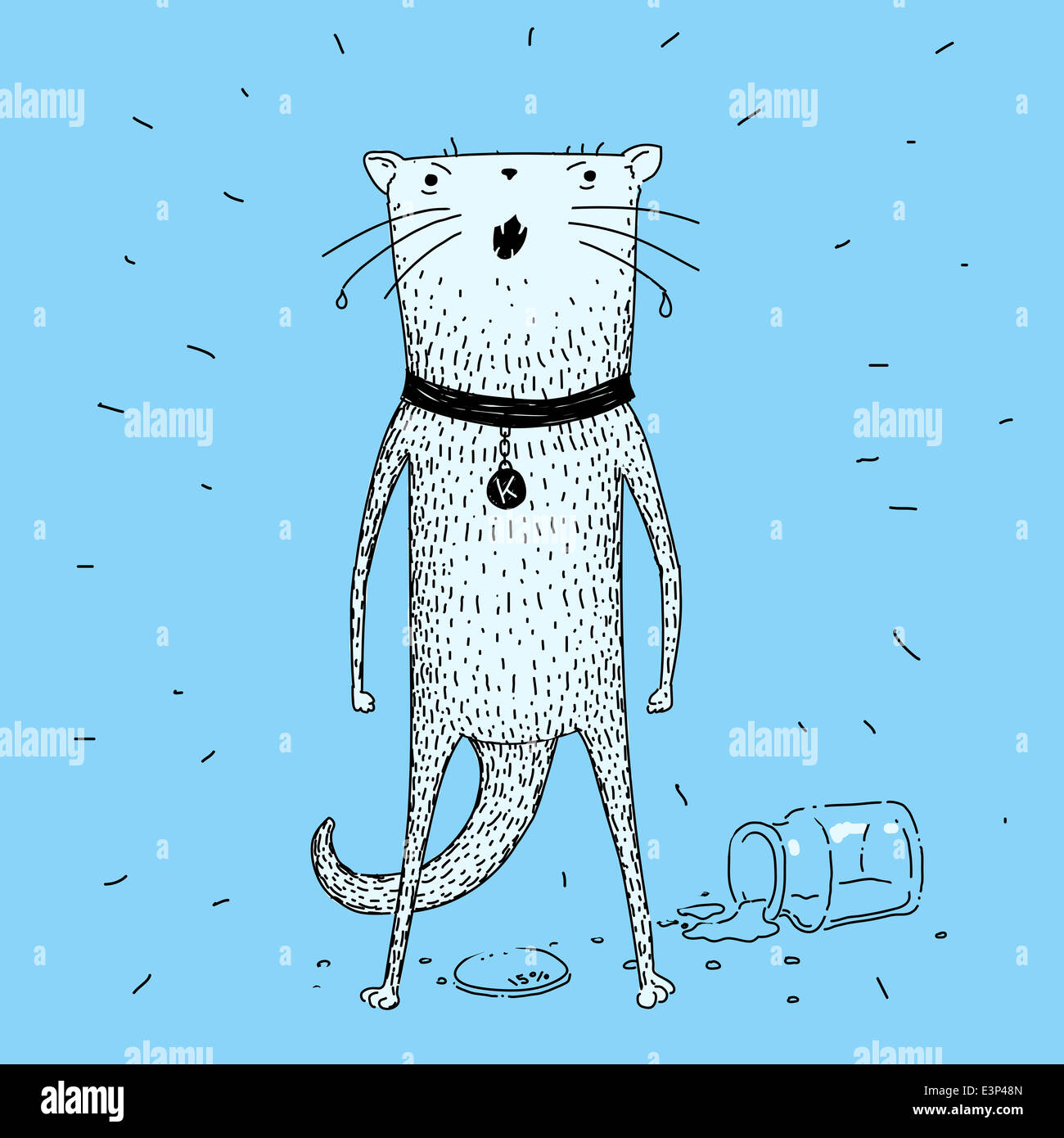 Unhappy cat hi-res stock photography and images - Alamy