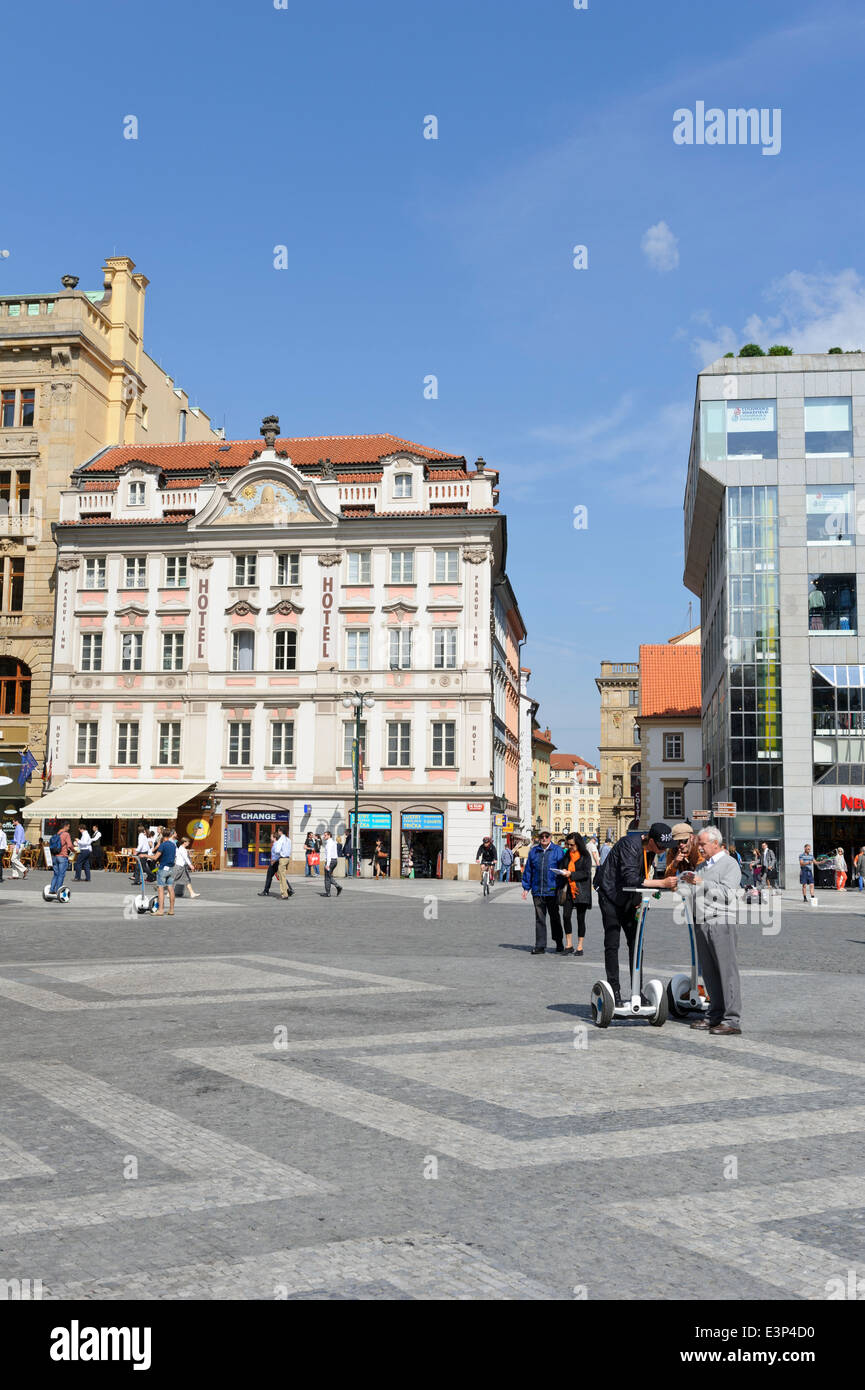 The Prague Hotel Inn building, Prague, Czech Republic Stock Photo - Alamy