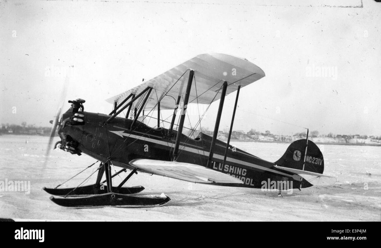 The Fairchild KR-21A is a light biplane developed in the 1930s for ...