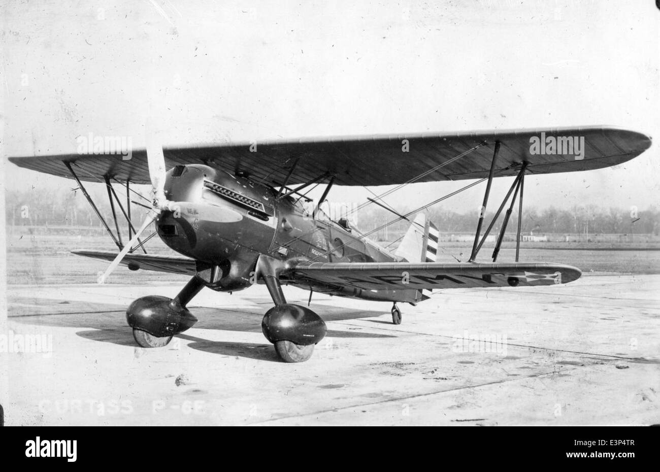 The Curtiss P-6E was a U.S. Army Air Corps fighter aircraft used in the ...