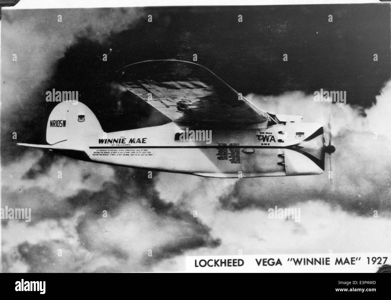 The Lockheed Vega AL61A-326, a significant aircraft in aviation history ...