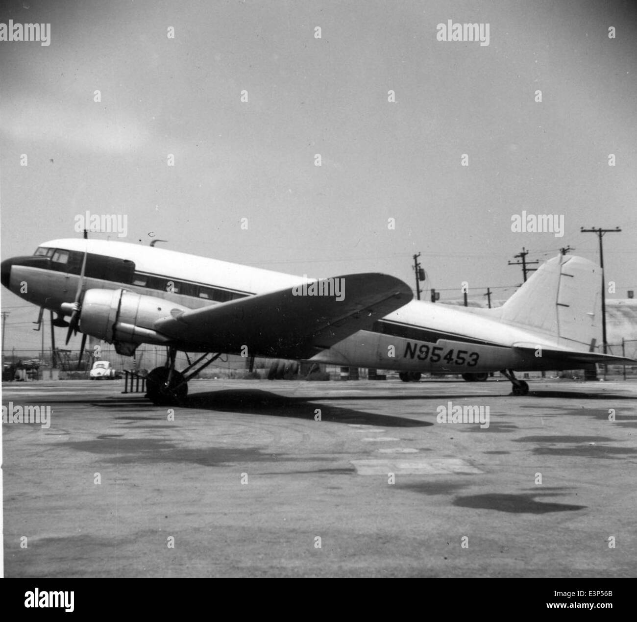 The Douglas C-53, with serial number 42-15556, was a transport aircraft ...