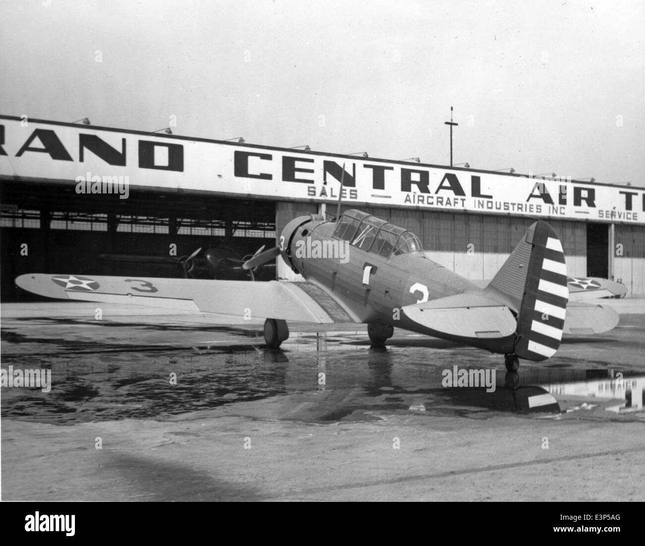 The North American BT-9, used in the late 1930s and early 1940s, was a ...