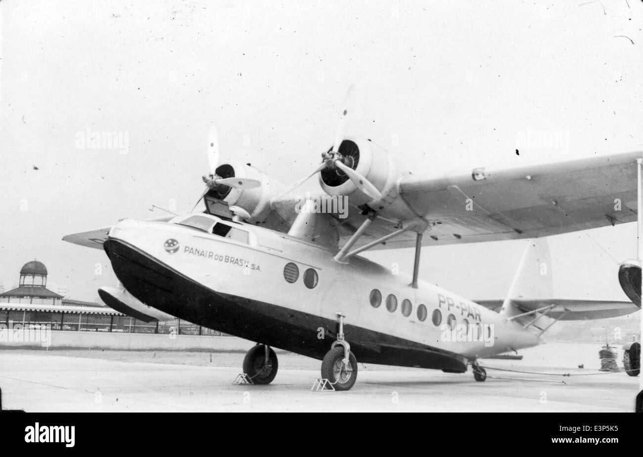 The Sikorsky S-43, with serial number 4307 and registration PP-PAR, was ...
