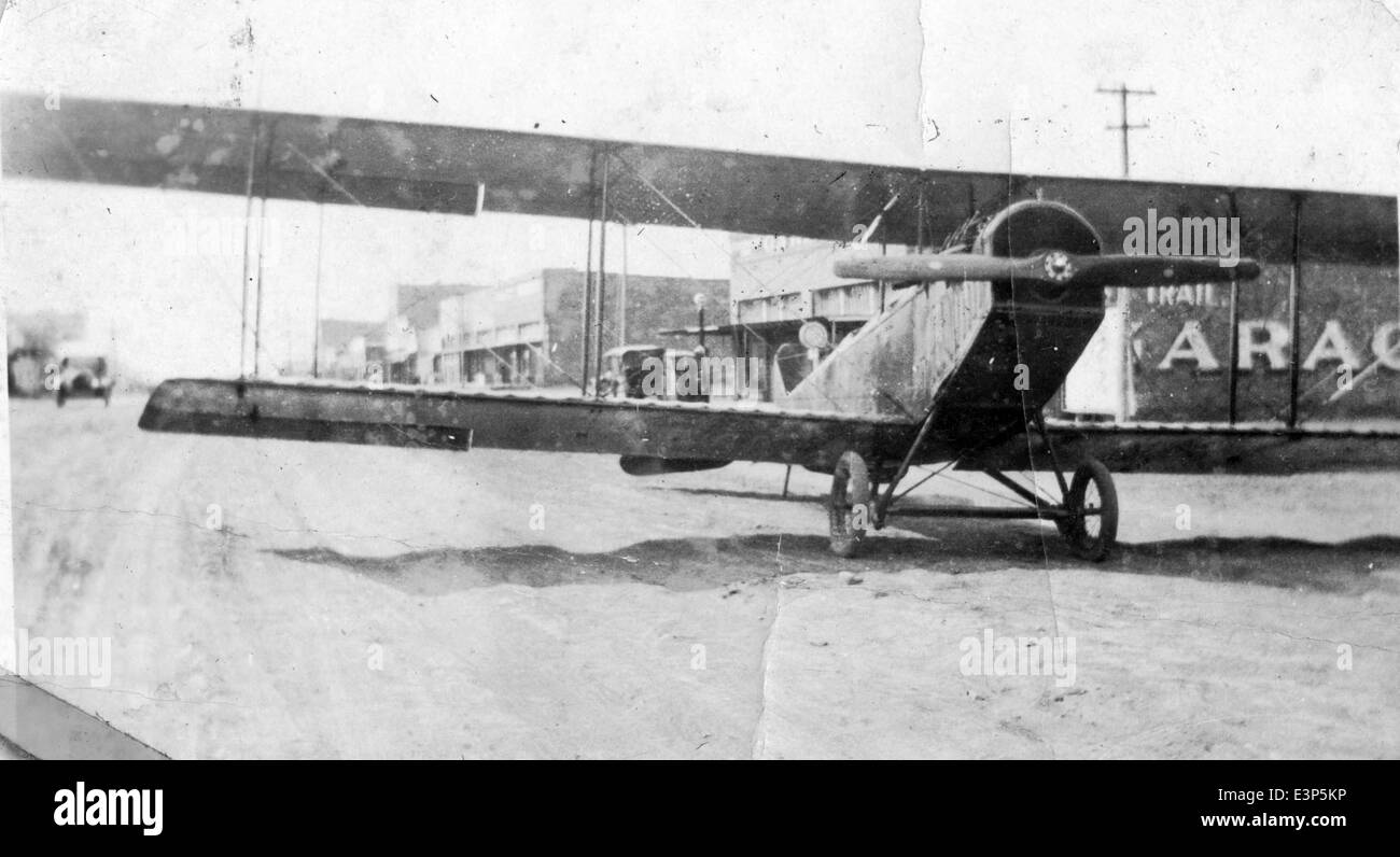 The Curtiss JN-4, commonly known as the 'Jenny,' was a biplane that ...