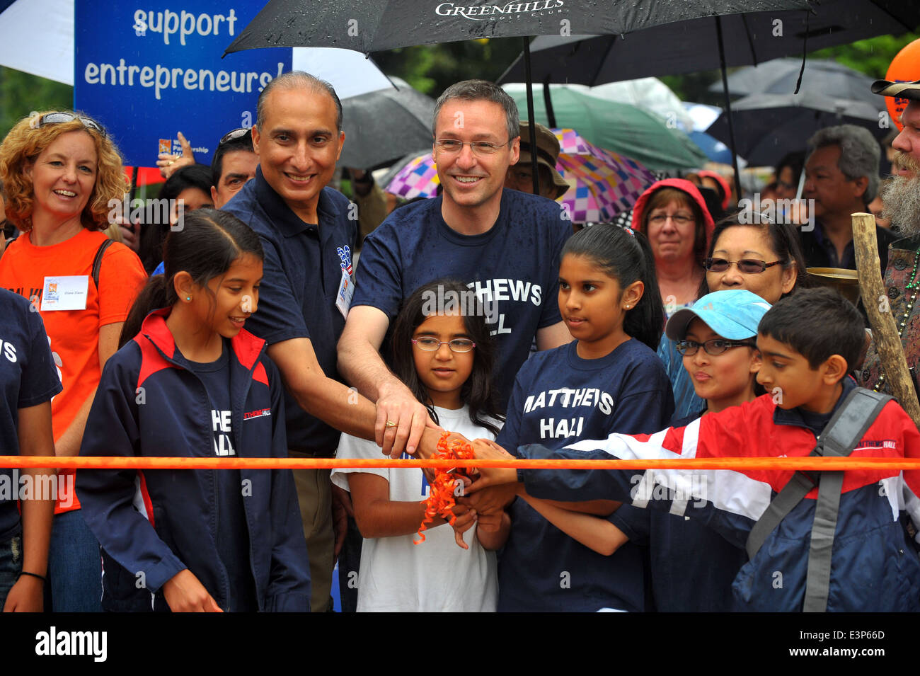 Images from the World Partnership charity walk in London, Ontario Stock ...