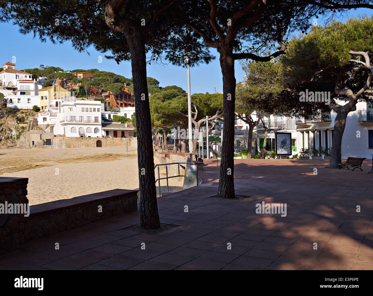 Llafranc, Costa Brava, Catalonia, Spain. Seaside village on the ...