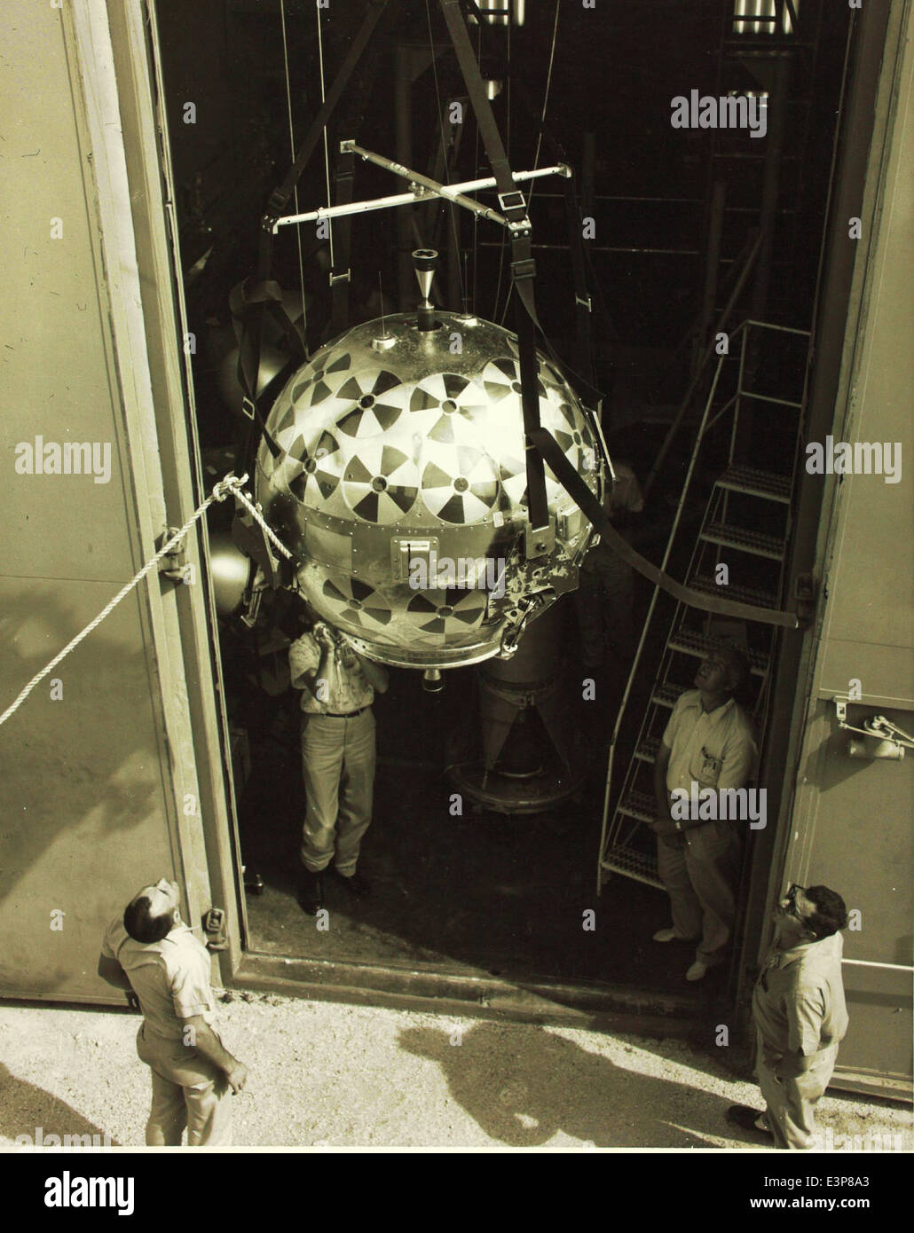 The Atlas missile system, developed by Convair/General Dynamics in the ...