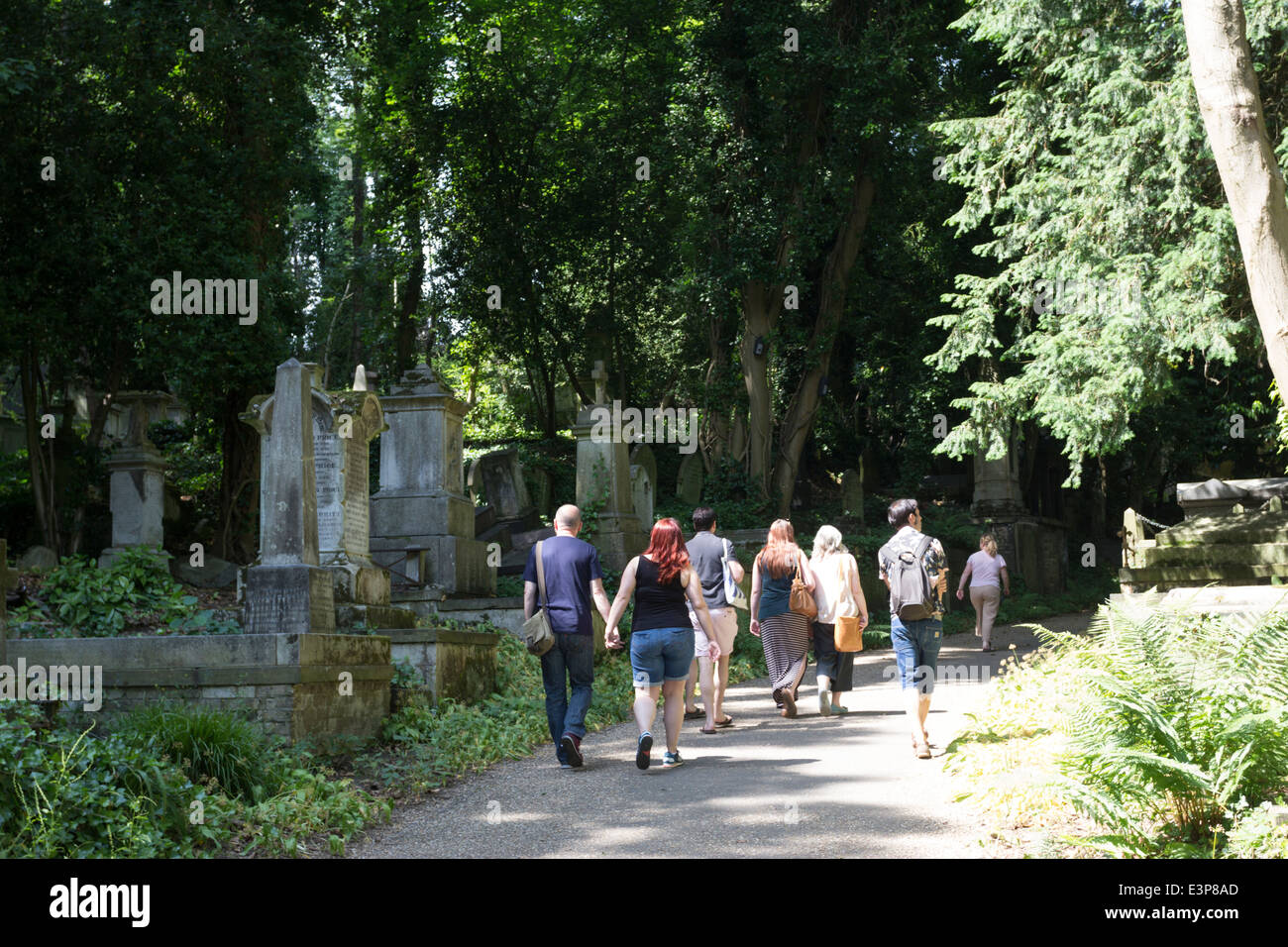 Highgate (West) Cemetery - Camden - London Stock Photo - Alamy