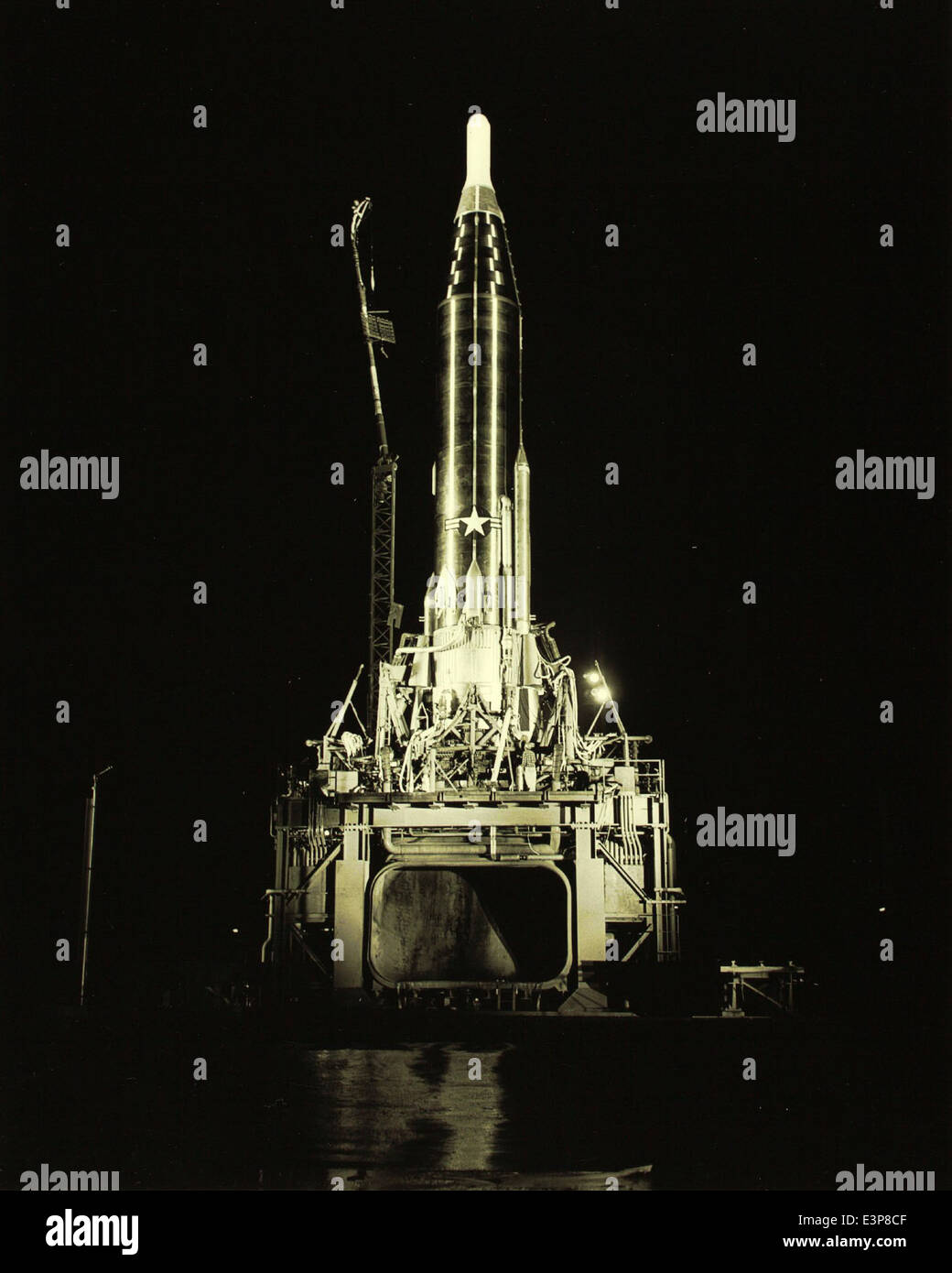 The Atlas 4E, developed by Convair/General Dynamics, was a key ...