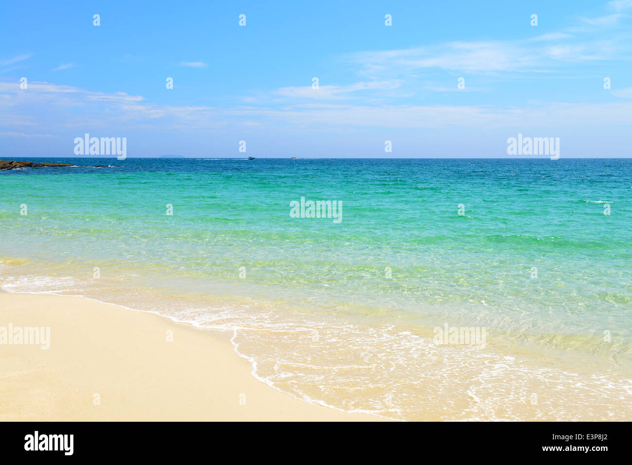 nature scene tropical beach and sea in koh samed island Thailand Stock ...