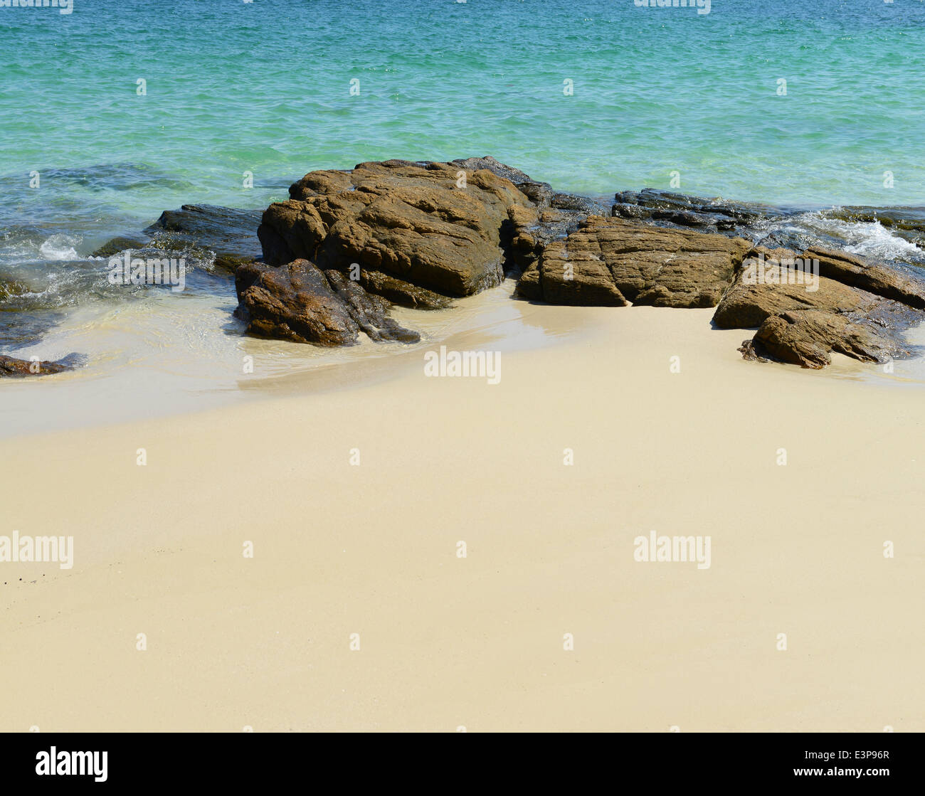 nature scene tropical beach and sea in koh samed island Thailand Stock ...