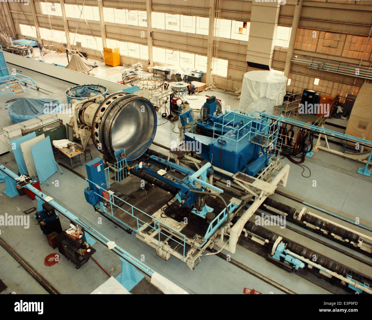 This image from the Convair/General Dynamics plant shows the Titan and ...