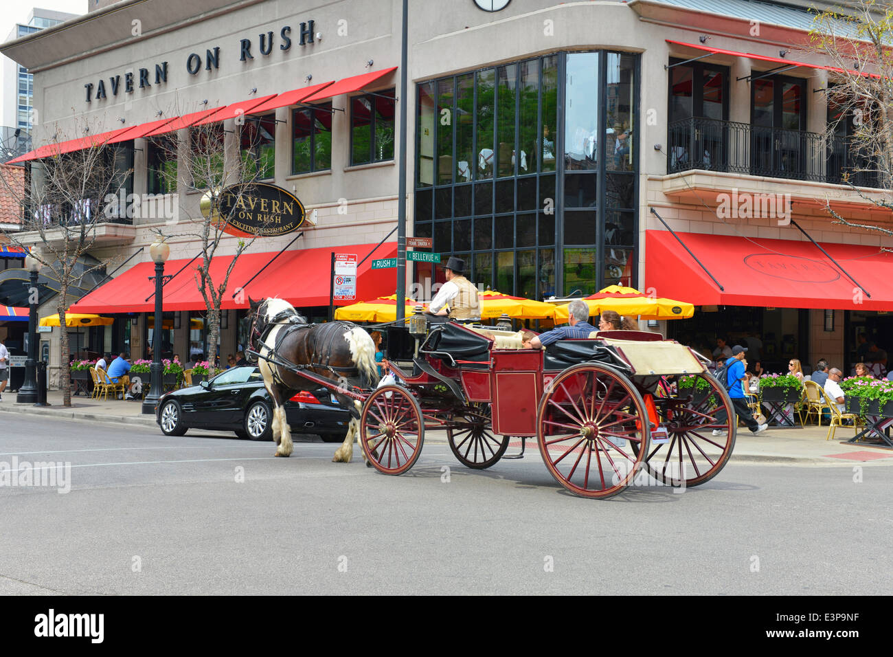 Tavern on Rush, Restaurant on Rush Street, Restaurants of Chicago Stock ...