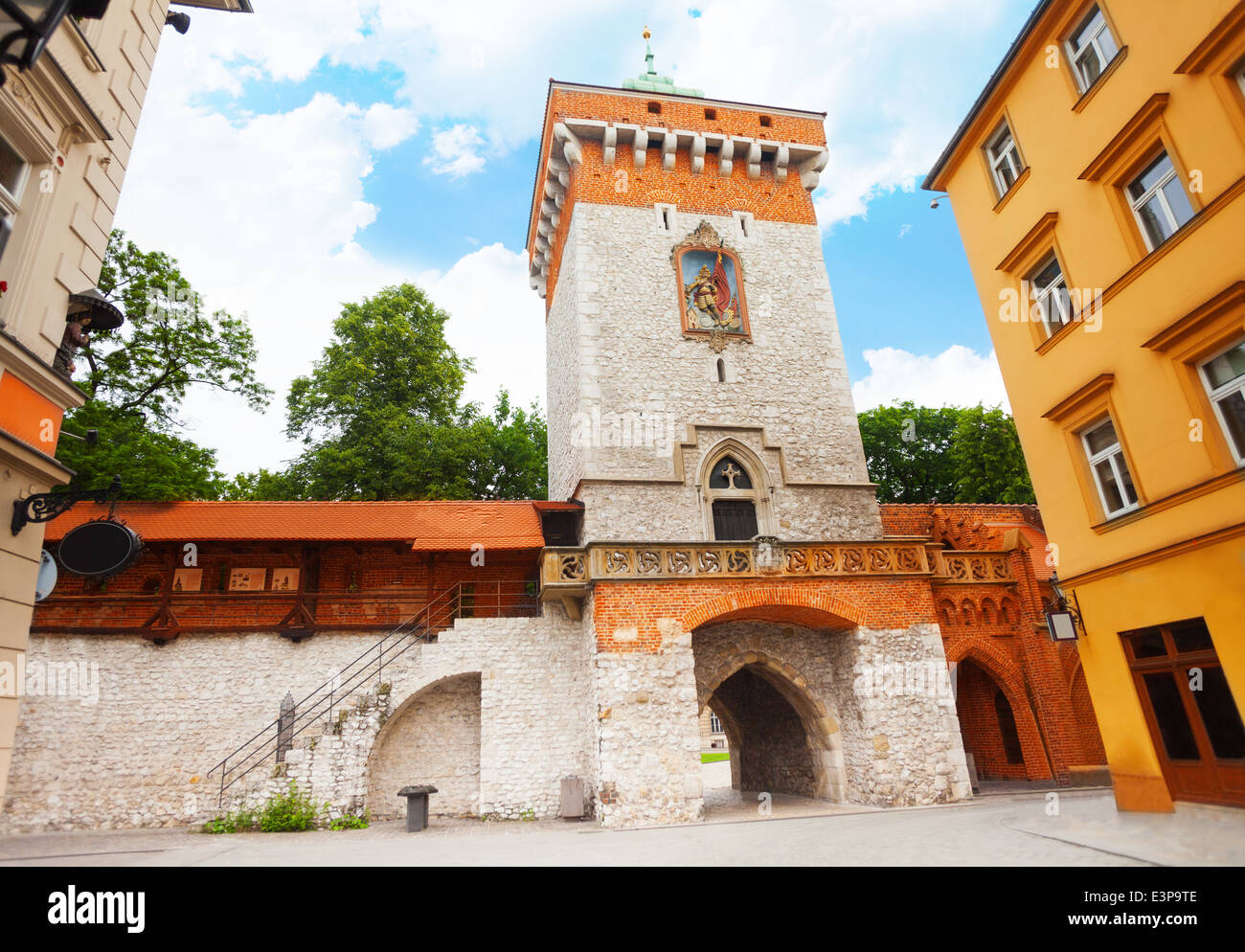 St florian's street krakow hi-res stock photography and images - Alamy