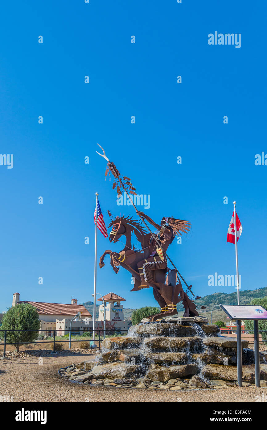Unity Rider, First Nations themed sculpture, by artist Virgil Smoker ...