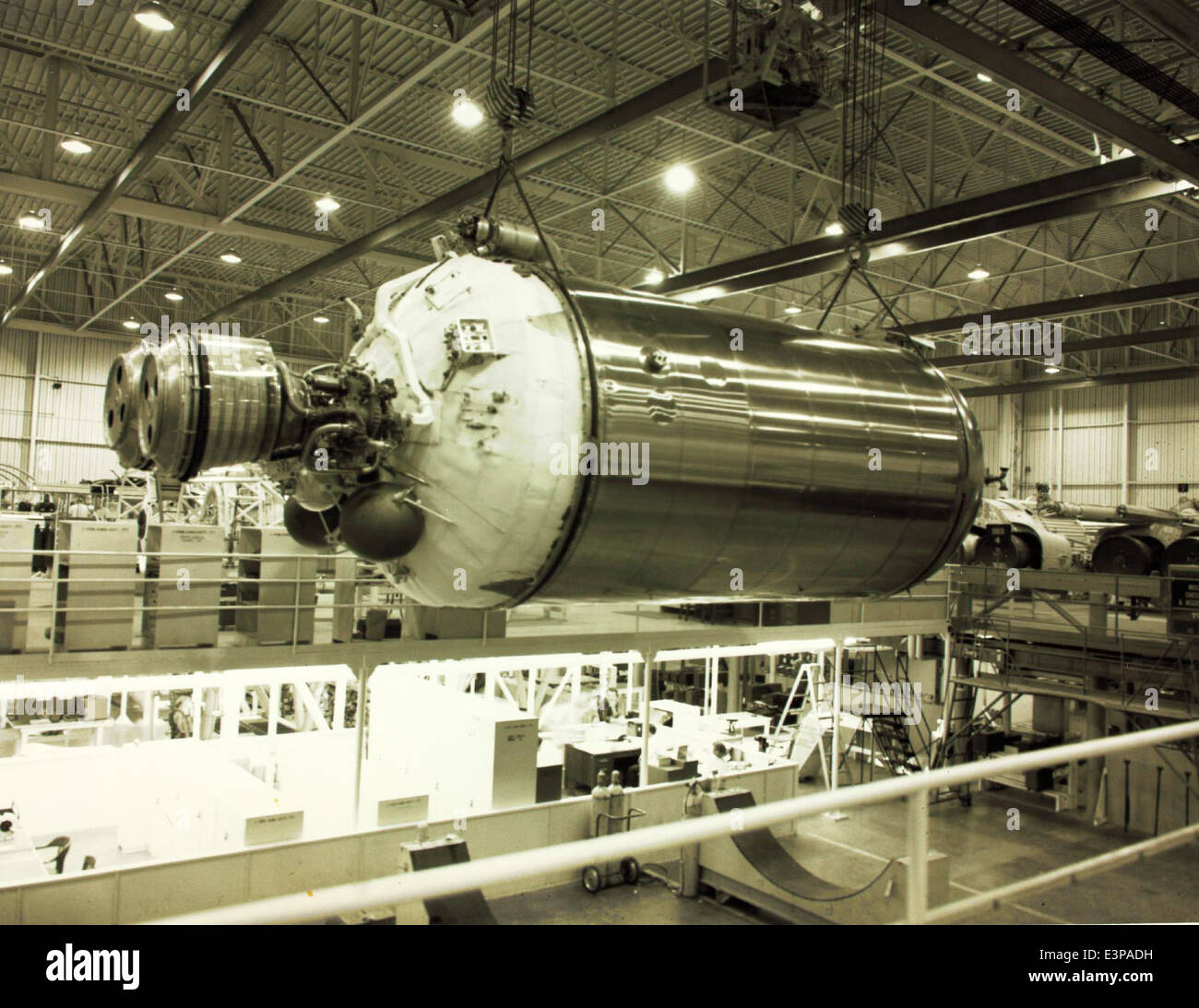 This photo shows the Convair/General Dynamics Atlas-Centaur rocket ...