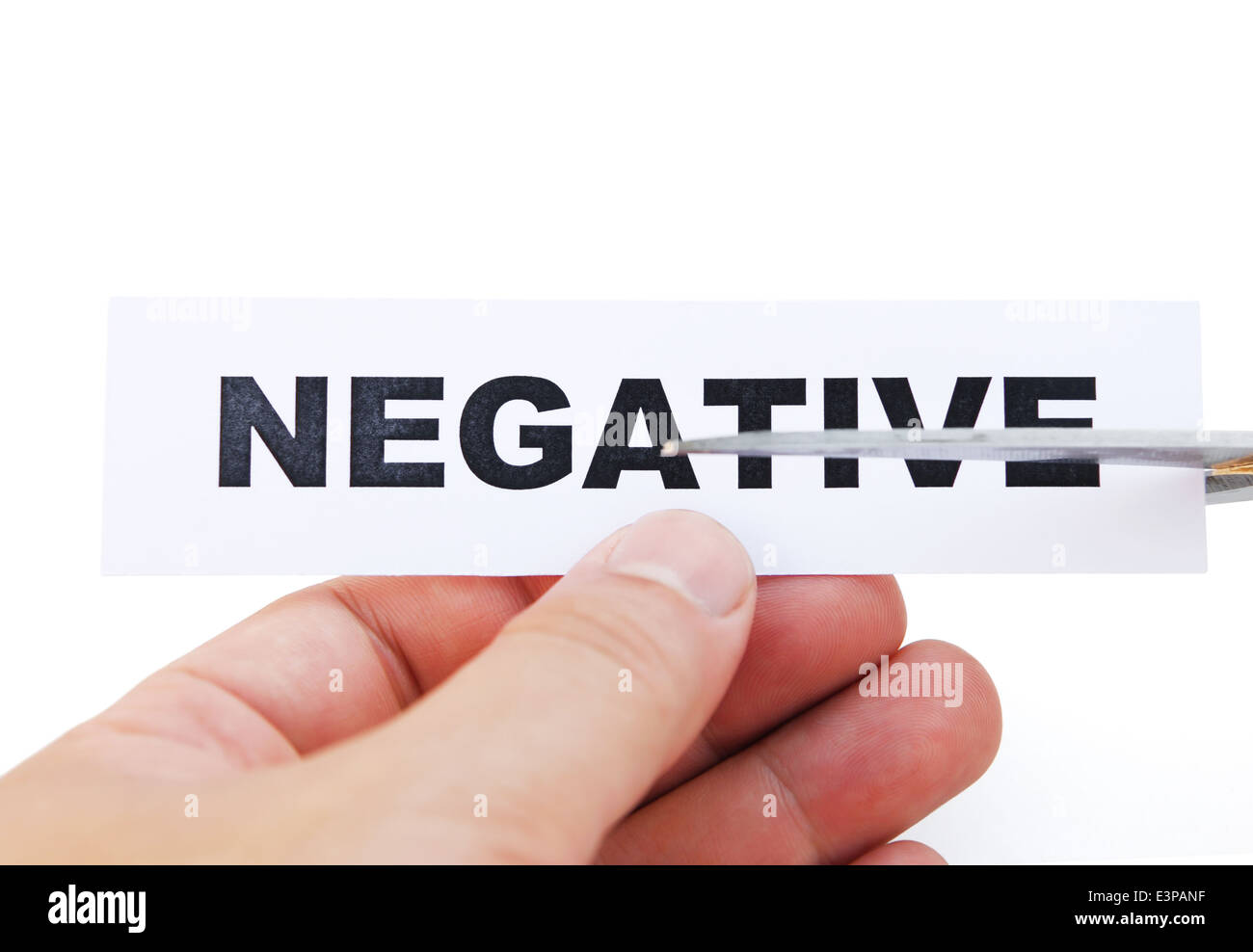 cutting paper of negative with clipping path Stock Photo - Alamy