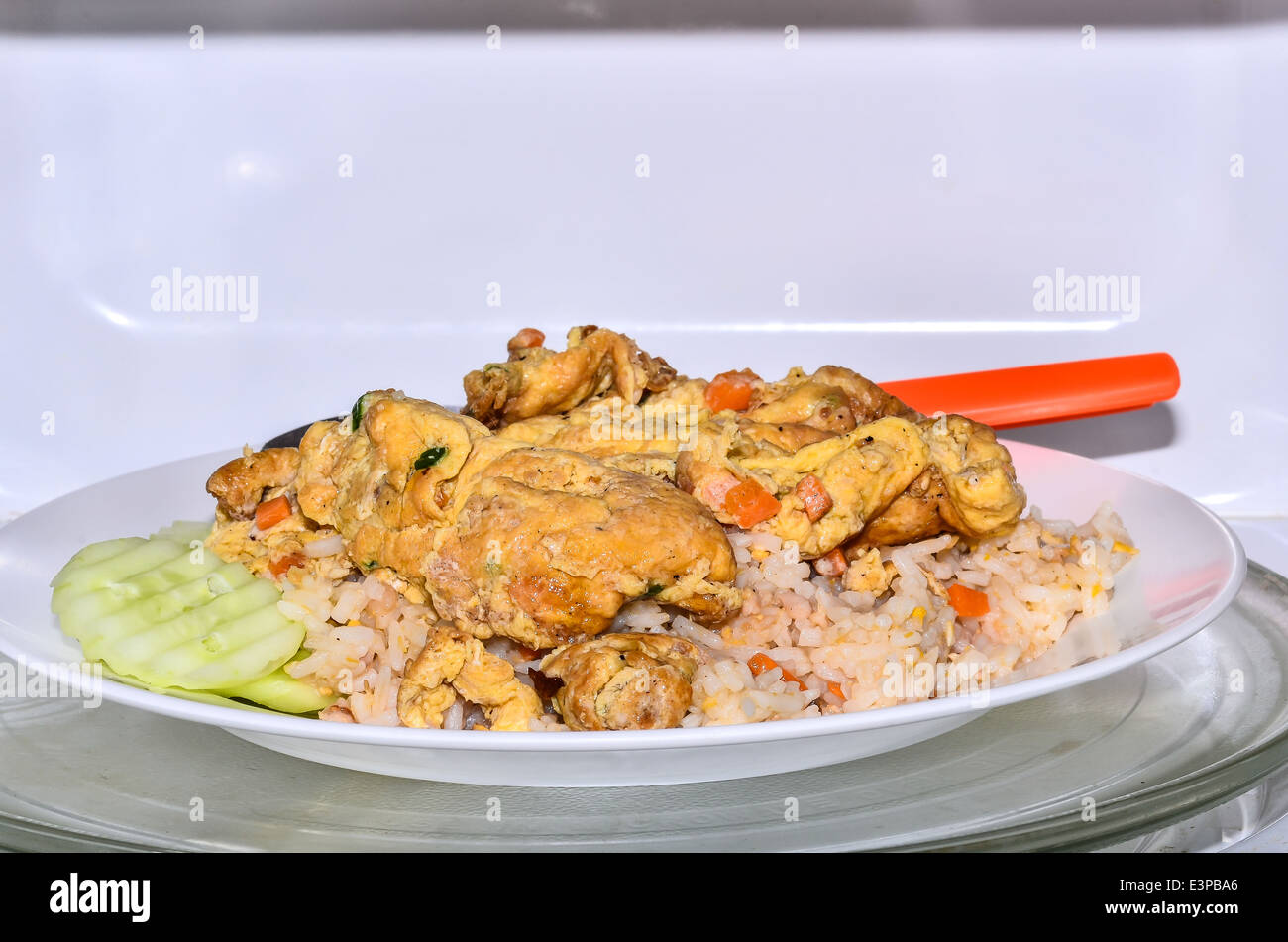 fired rice thai food Stock Photo - Alamy