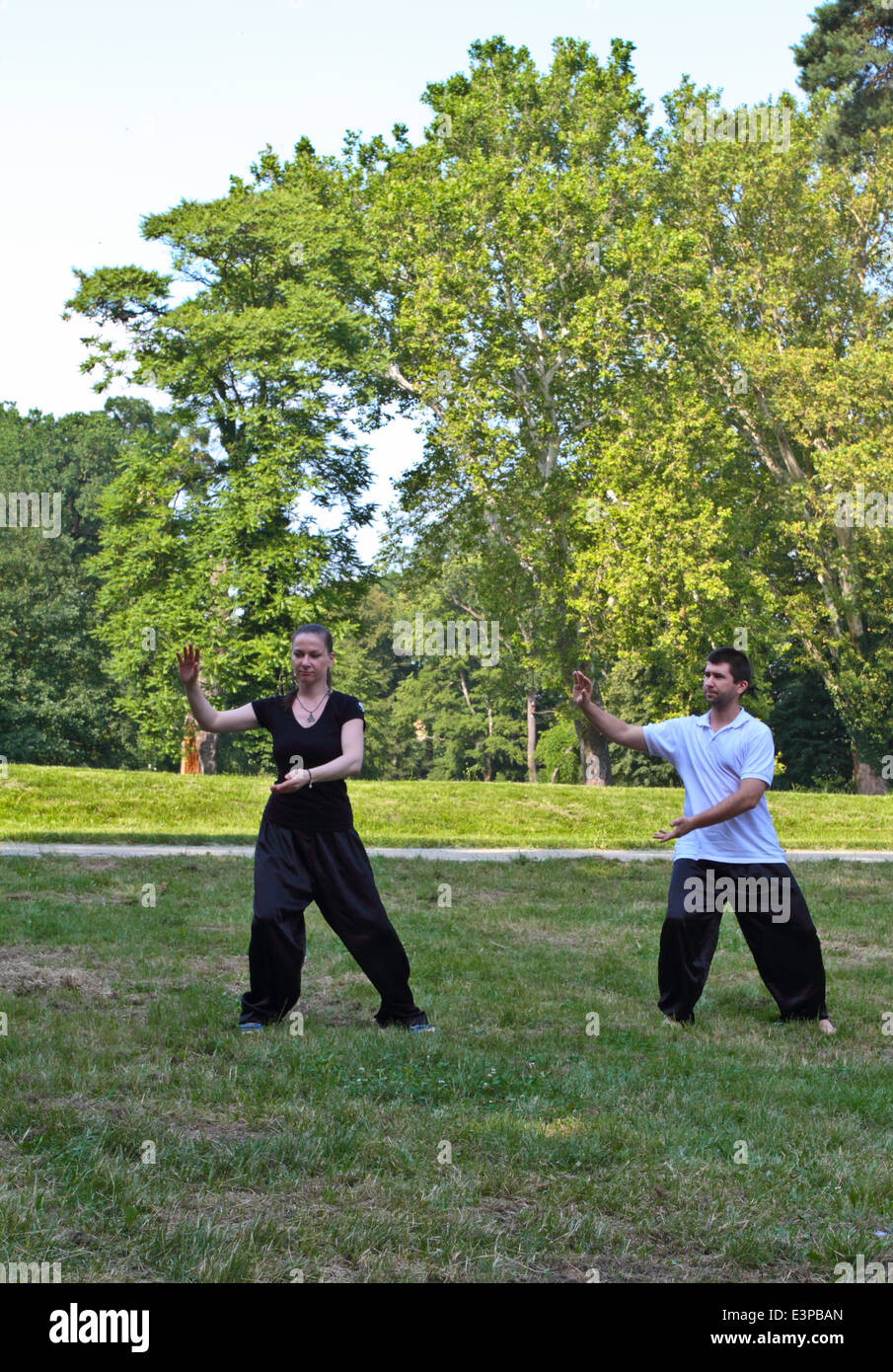 Tai chi taiji hi-res stock photography and images - Alamy