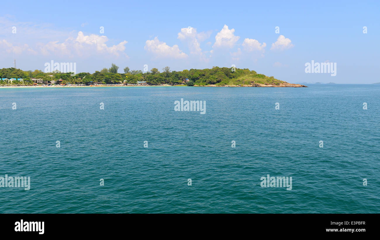 nature scene tropical beach and sea in koh samed island Thailand Stock ...
