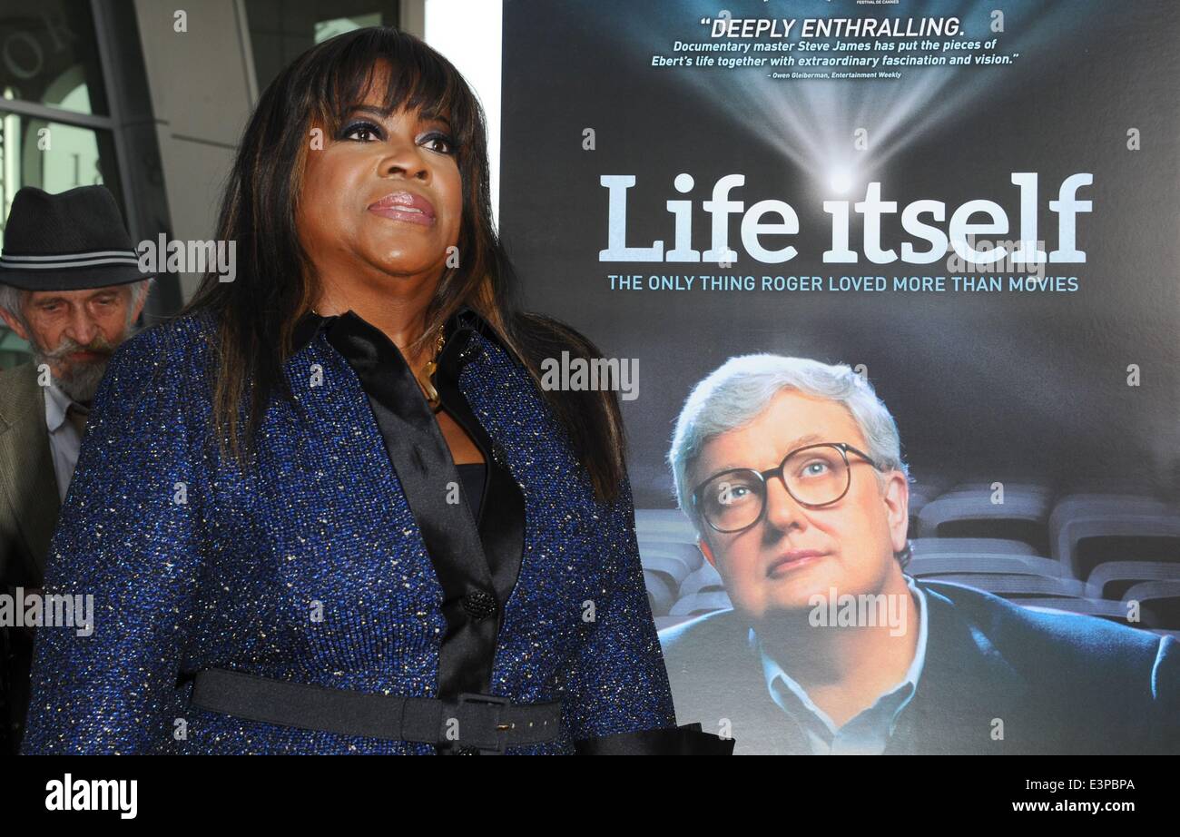 Los Angeles, CA, USA. 26th June, 2014. Chaz Ebert at arrivals for LIFE ...