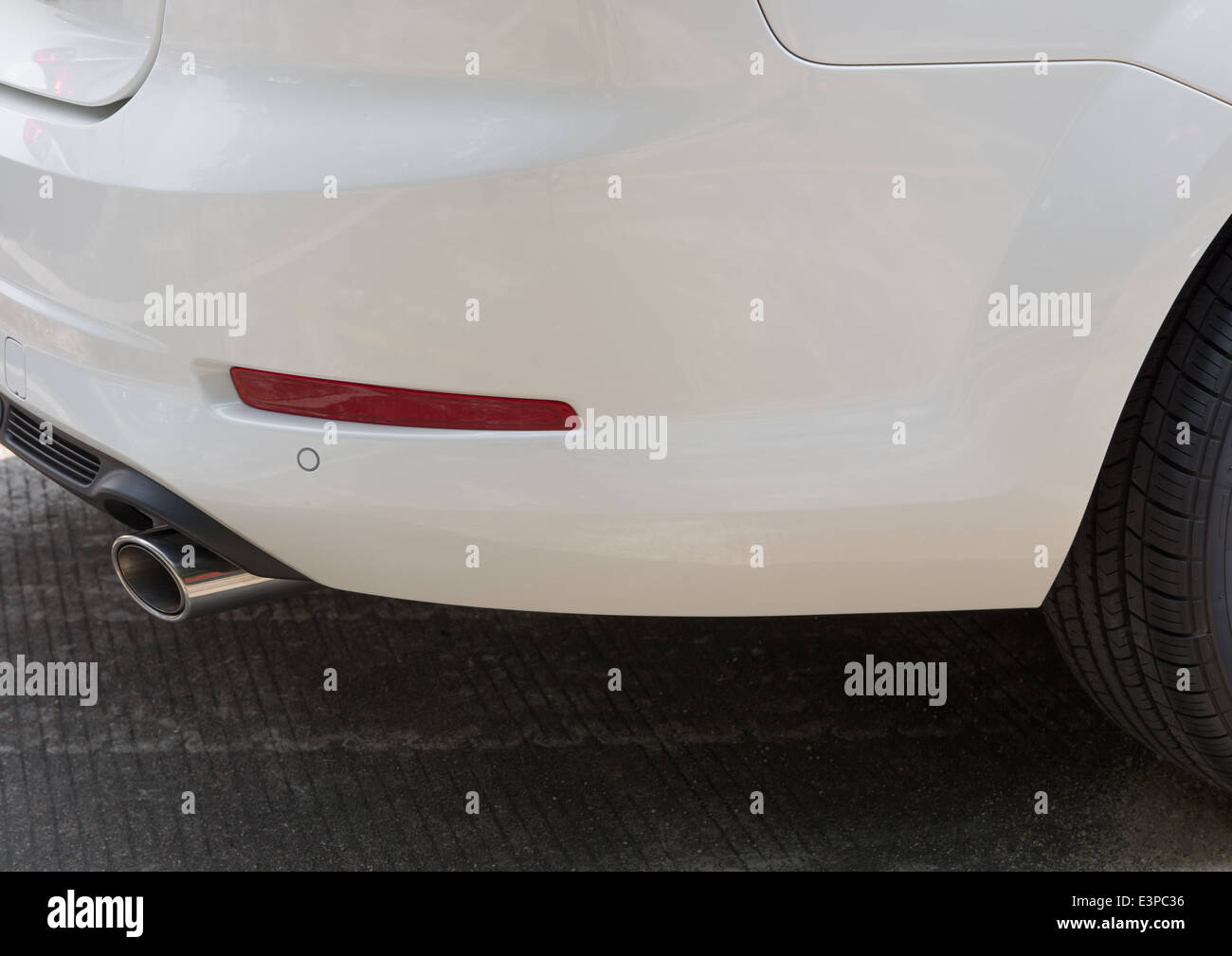 exhaust pipe side view Stock Photo - Alamy