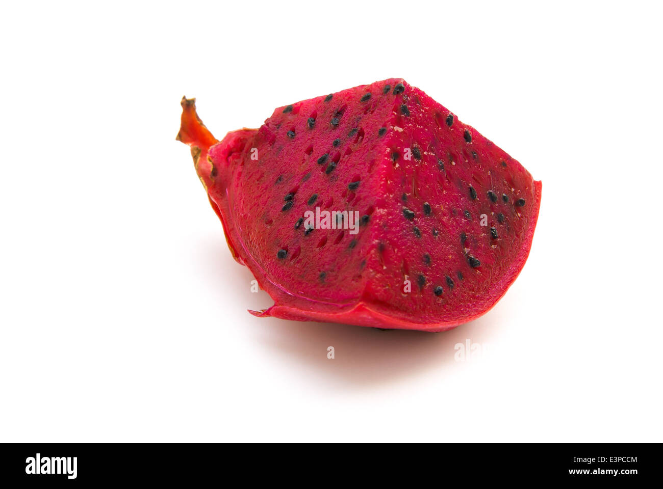 fresh dragon fruit on a white background Stock Photo - Alamy