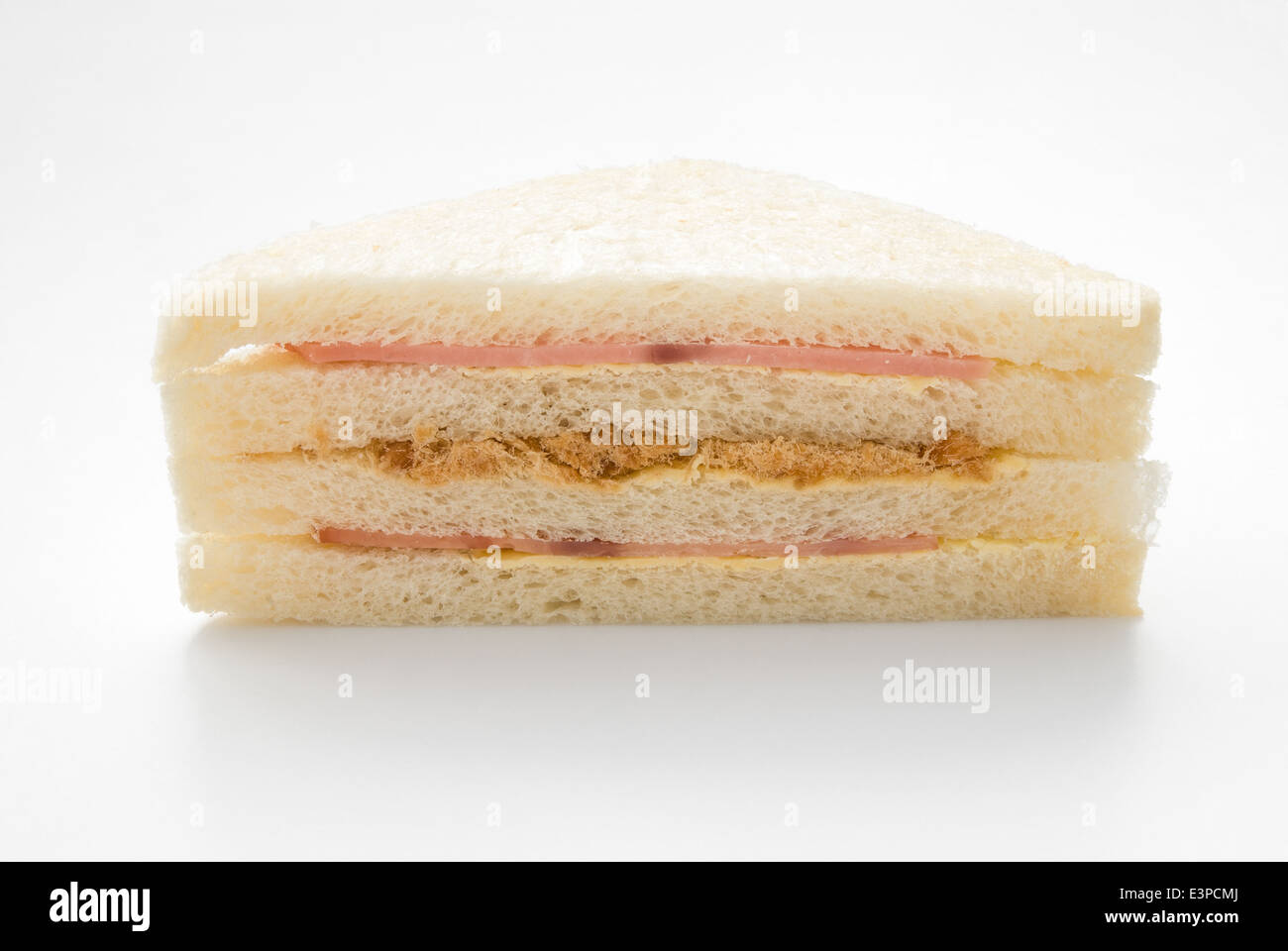 front view homemade sandwich with shredded pork Stock Photo - Alamy